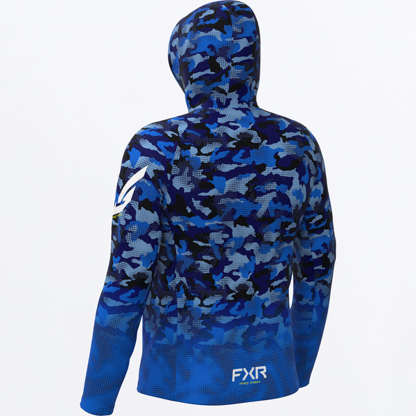 Men's Derby Drift Camo Air UPF Pullover Hoodie – FXR Racing USA