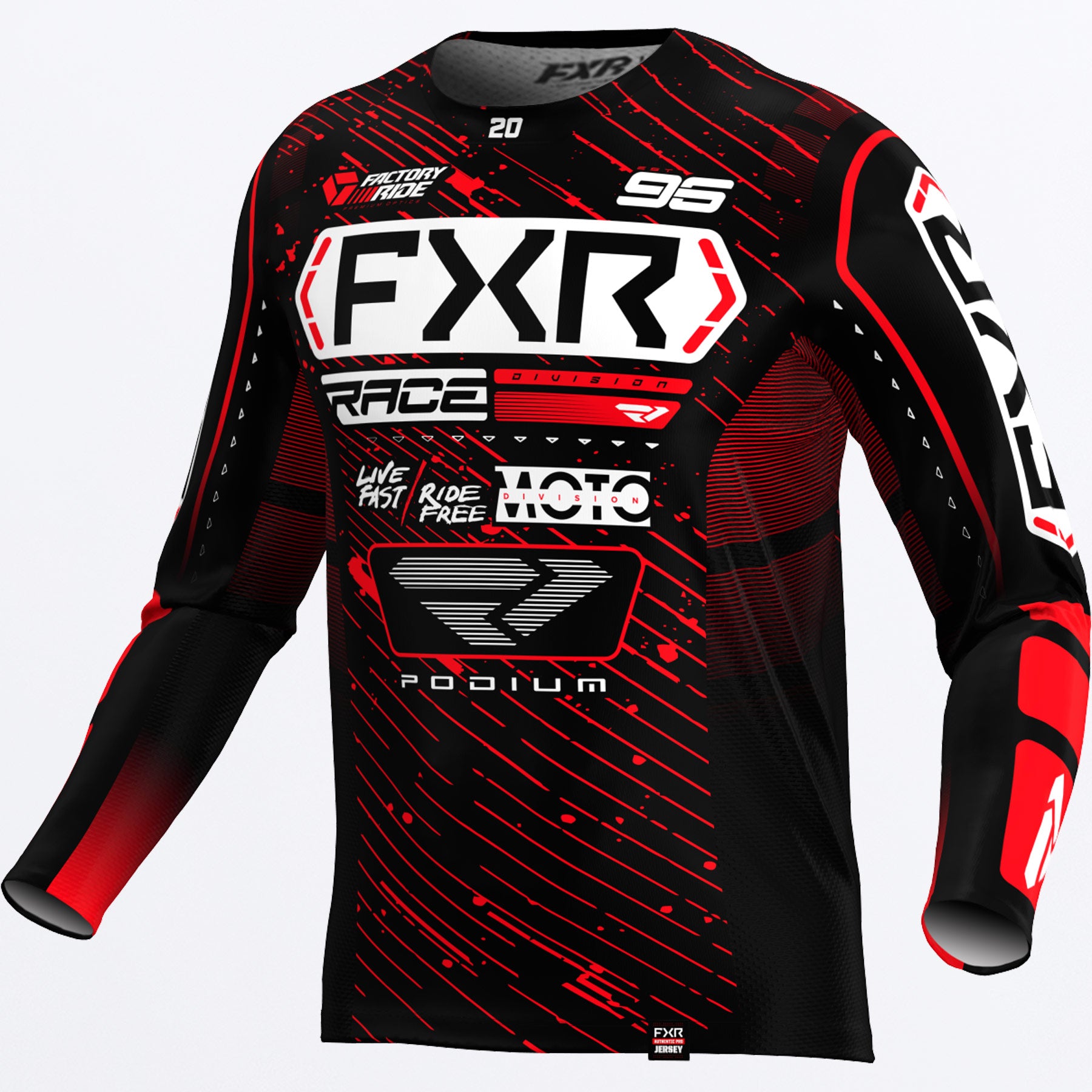 Custom Podium MX Jersey – FXR Racing USA