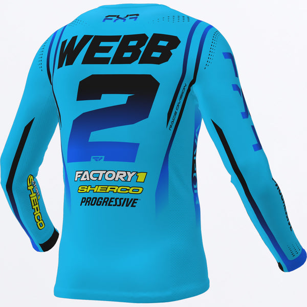 Webb Race Replica MX Jersey – FXR Racing USA