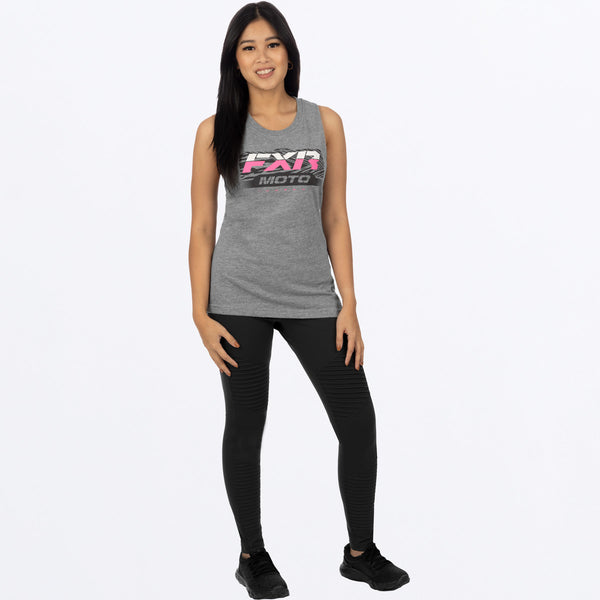 Women's Moto Premium Muscle Tank – FXR Racing USA